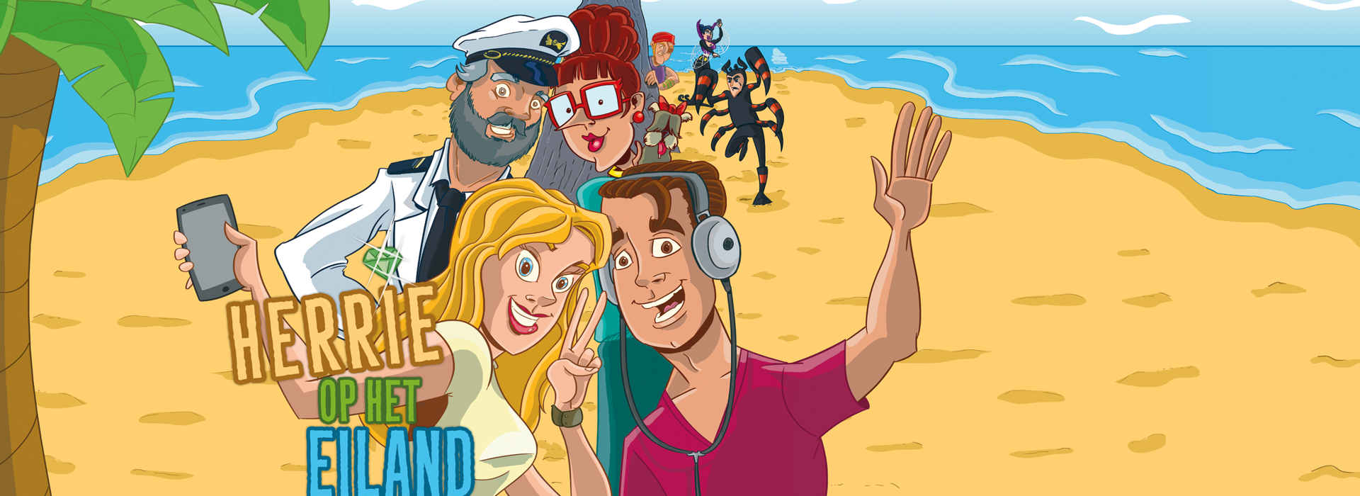 Afscheidsmusical Herrie op het eiland